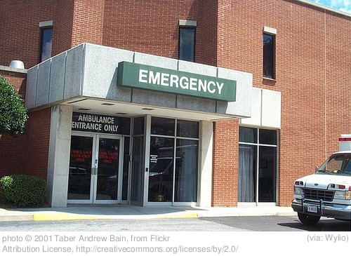Emergency room exterior - ClearHealthCosts