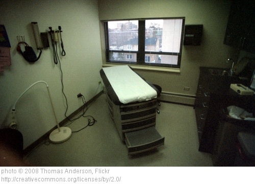 empty doctors office - ClearHealthCosts