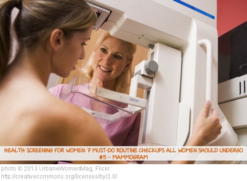 Woman getting mammogram - ClearHealthCosts