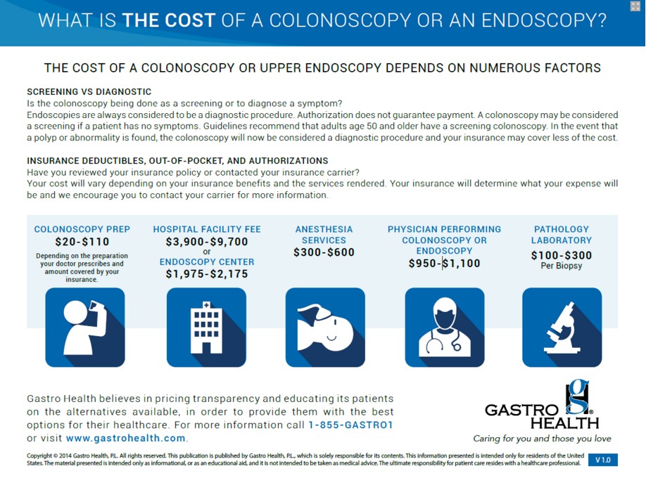 colonoscopy costs - ClearHealthCosts