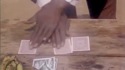 hands switching cards - ClearHealthCosts