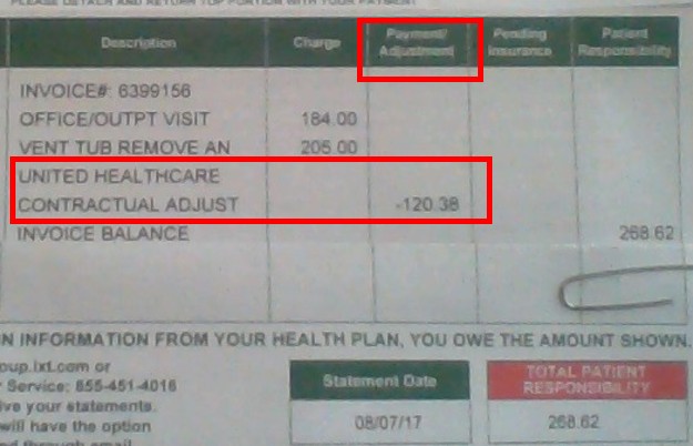 medical bill statement - ClearHealthCosts