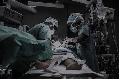 patient undergoing surgery - ClearHealthCosts